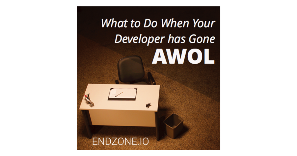 What to Do When Your Developer Has Gone AWOL | Happyporch